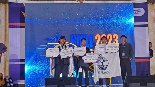 TIM YACARANDA UGM, MERAIH JUARA UMUM PADA KOMPETISI MOBIL LISTRIK ...